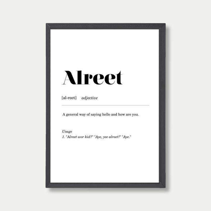 Geordie Prints - Geordie Definition Prints & Newcastle Wall Art – Veranito
