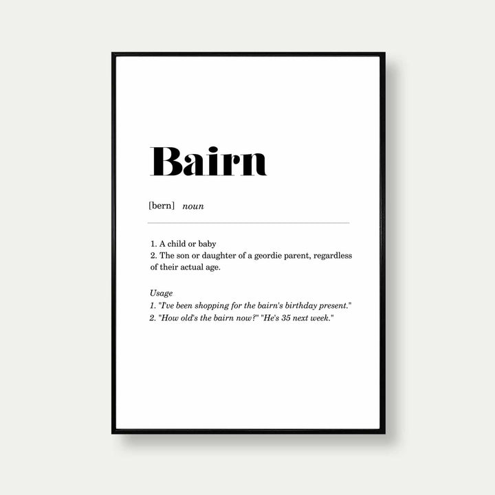 Geordie Prints & Wall Art | Geordie Definition Prints | Veranito