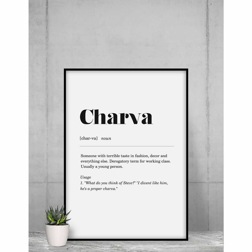 Charva Geordie Definition Print – Veranito