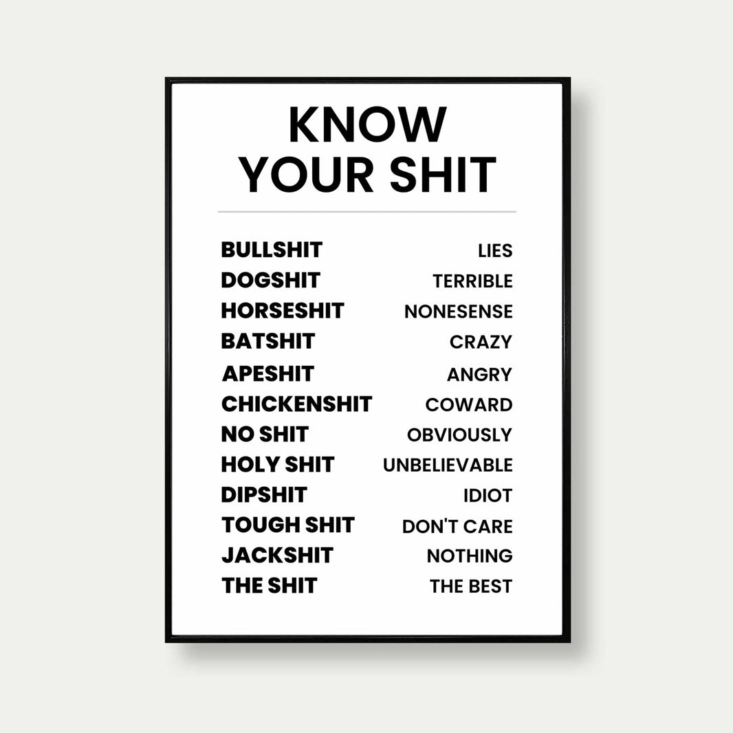 Funny Posters & Prints | Wall Art With Funny Quotes | Veranito