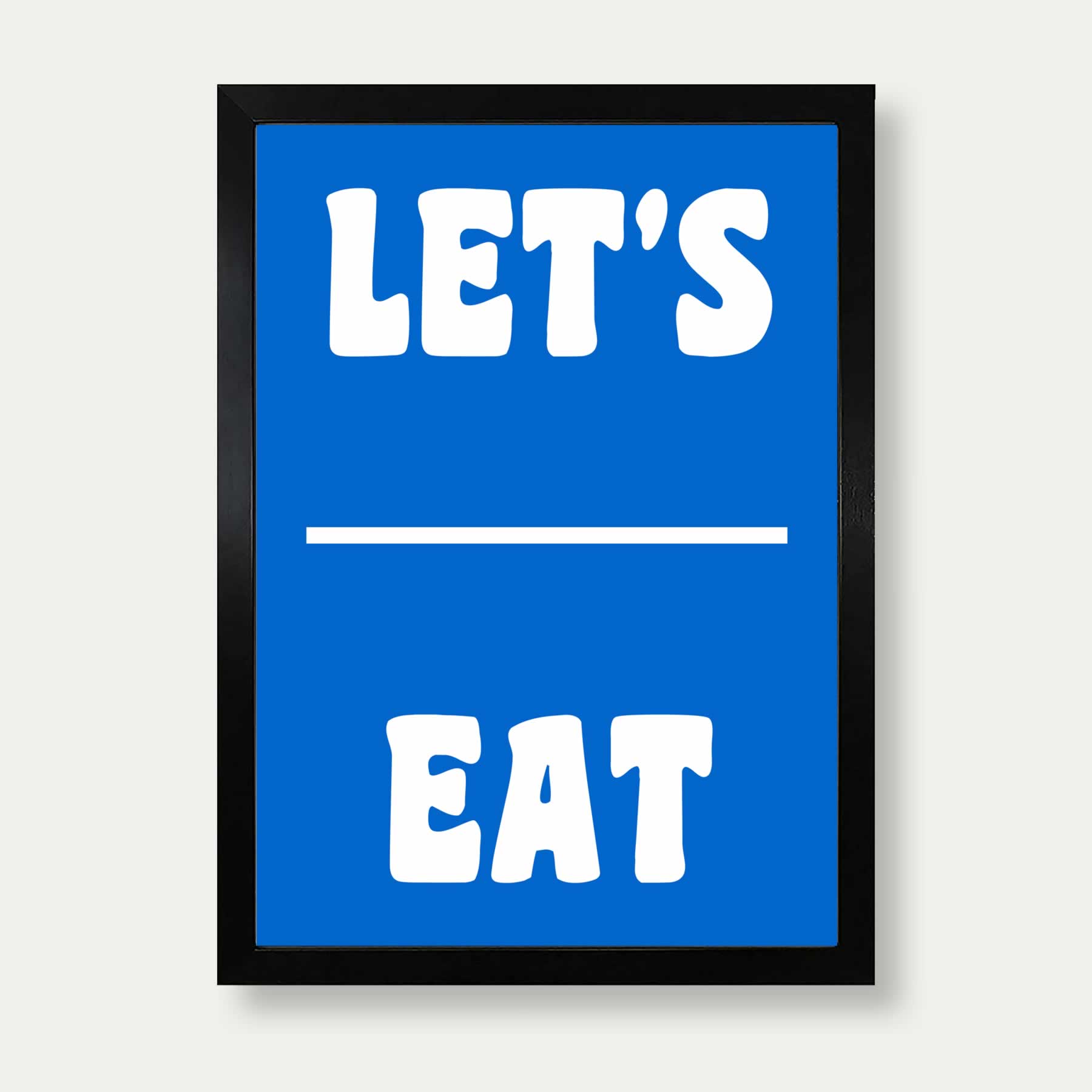 Let's Eat Print – Veranito