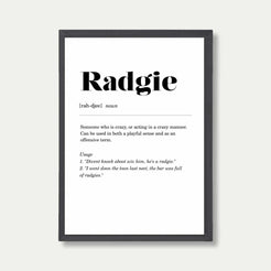 Radgie Geordie Definition Print – Veranito