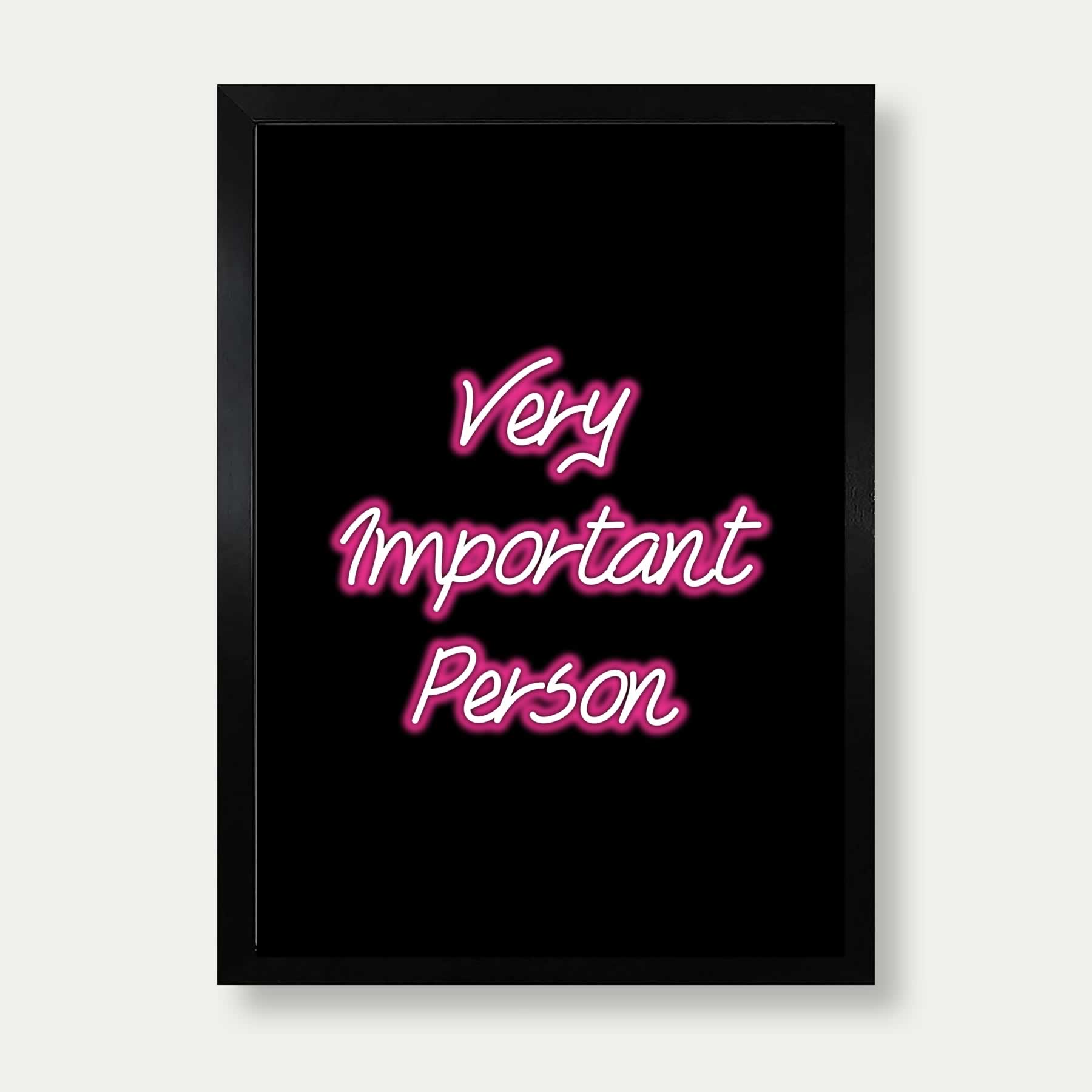Very Important Person VIP Print – Veranito